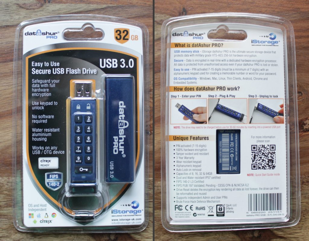 [Review] iStorage datashur PRO